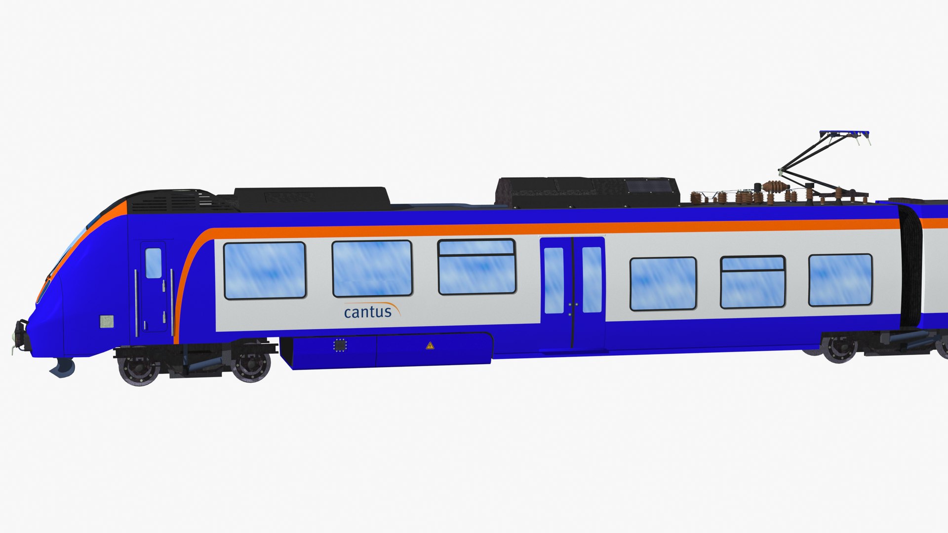 Bombardier Talent 2 - Cantus Class 1442 - Electric Passenger Train 3D ...