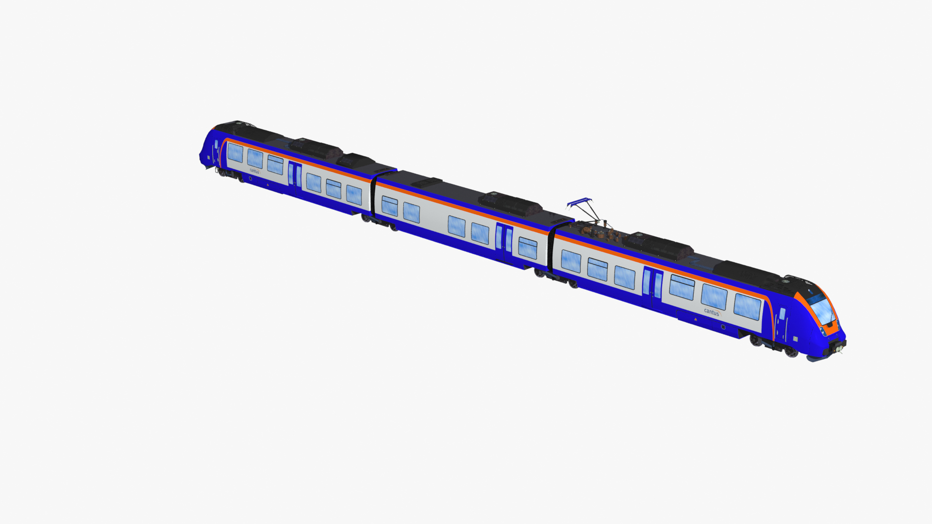 Bombardier Talent 2 - Cantus Class 1442 - Electric Passenger Train 3D ...