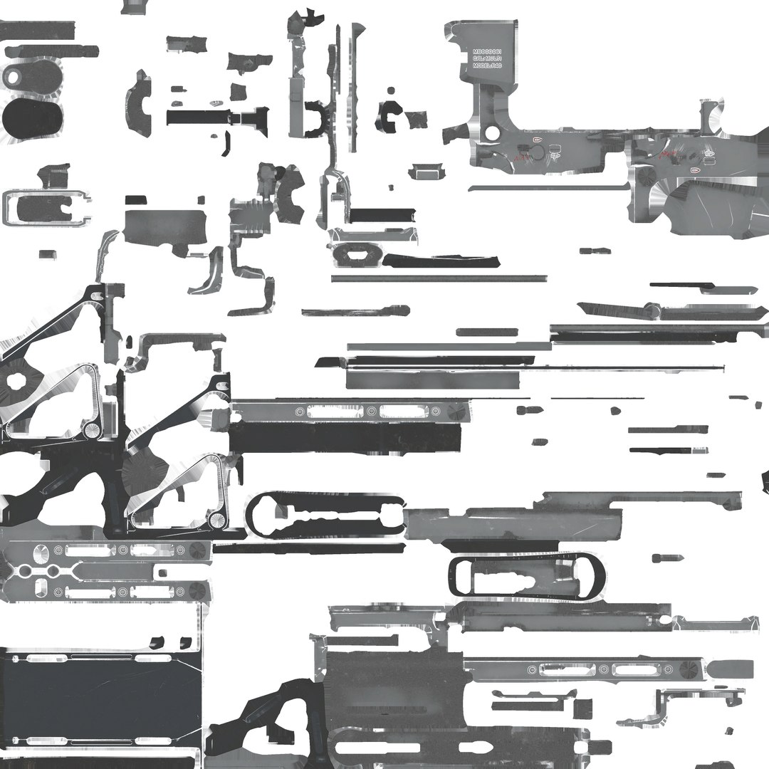 R4-C Assault Rifle 3D Model - TurboSquid 1803743