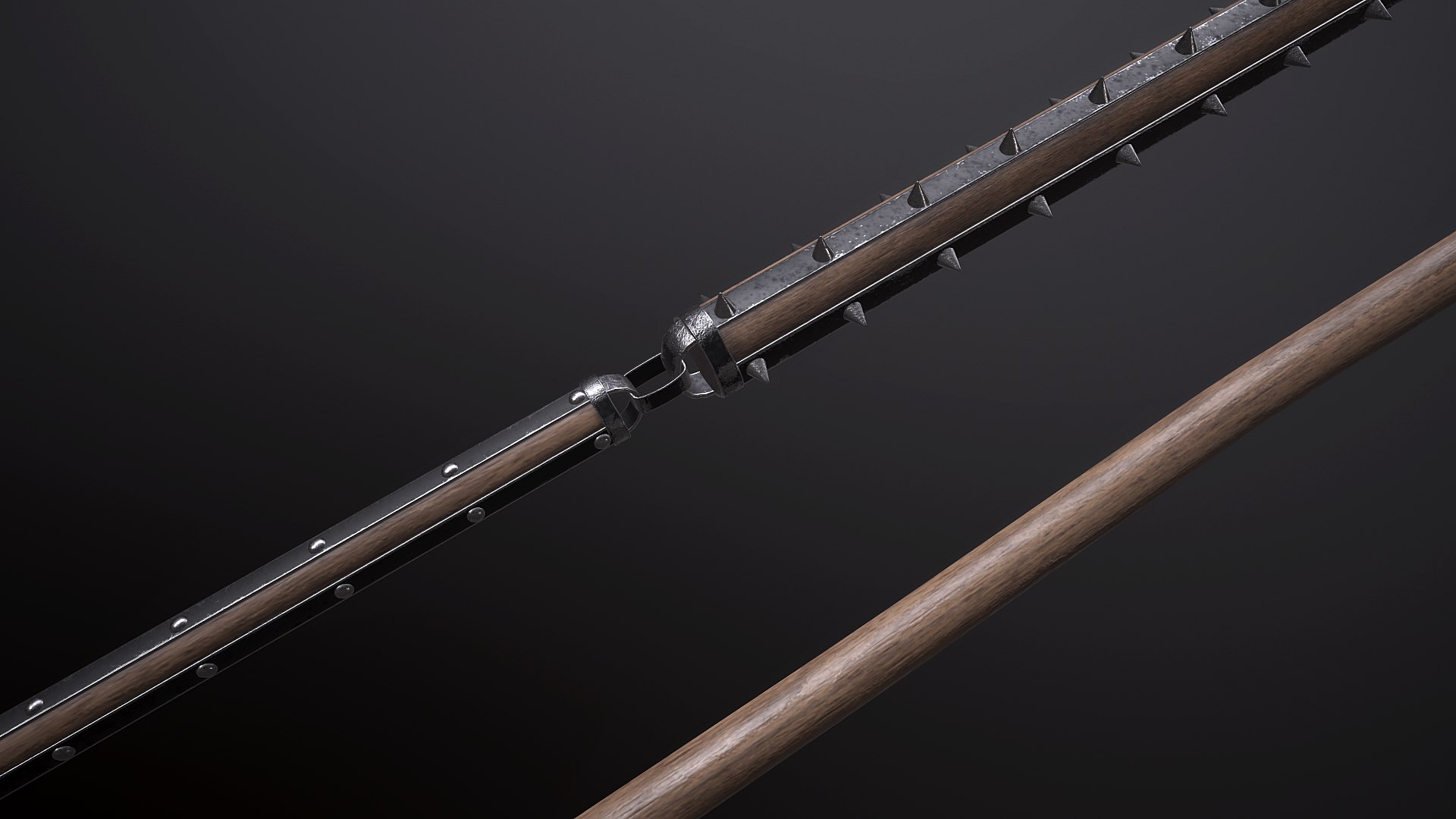 3D Battle Flail Model - TurboSquid 1722786