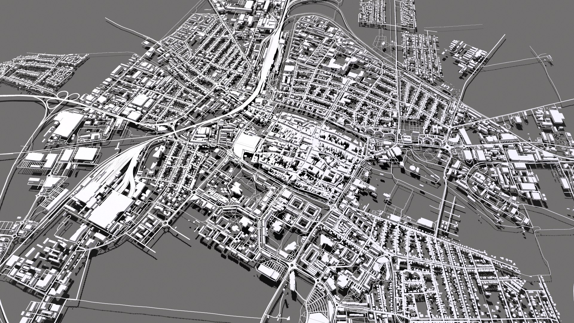 Cityscape Trnava Slovakia 3D Model - TurboSquid 2200644