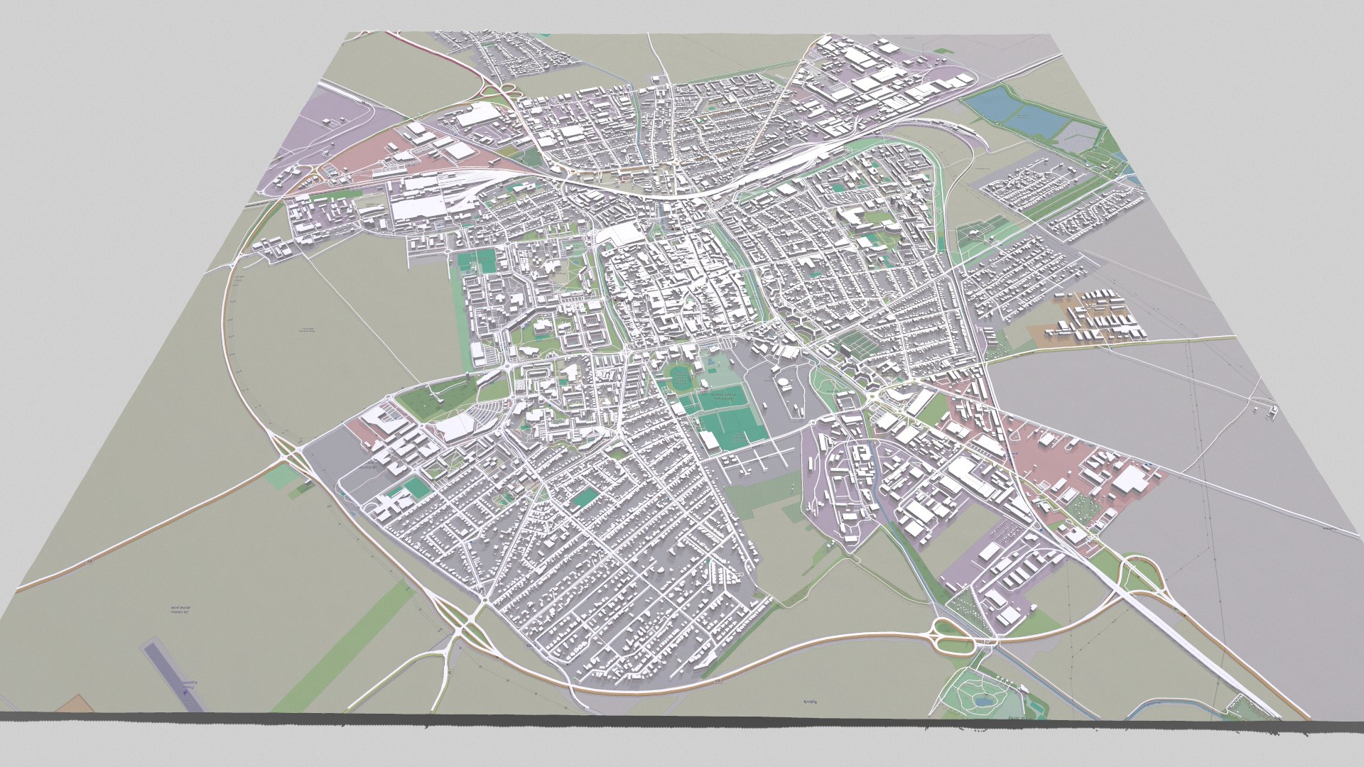 Cityscape Trnava Slovakia 3D Model - TurboSquid 2200644