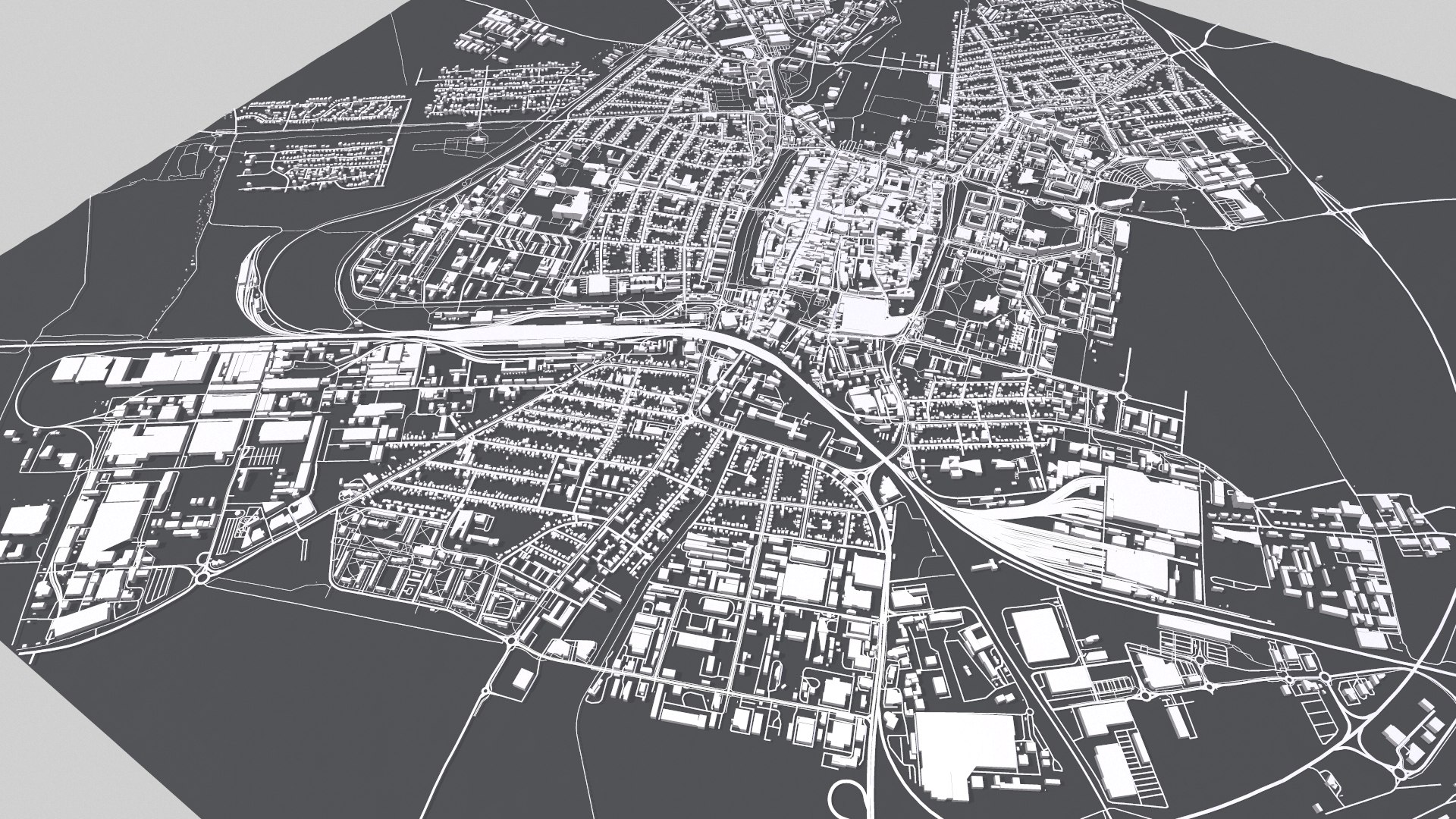 Cityscape Trnava Slovakia 3D Model - TurboSquid 2200644