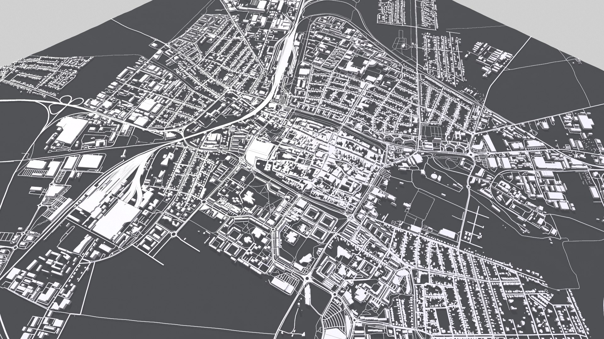 Cityscape Trnava Slovakia 3D Model - TurboSquid 2200644