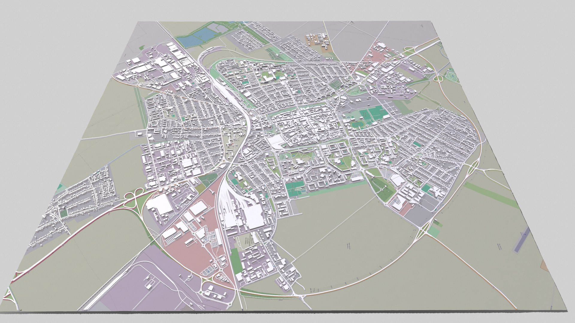 Cityscape Trnava Slovakia 3D Model - TurboSquid 2200644