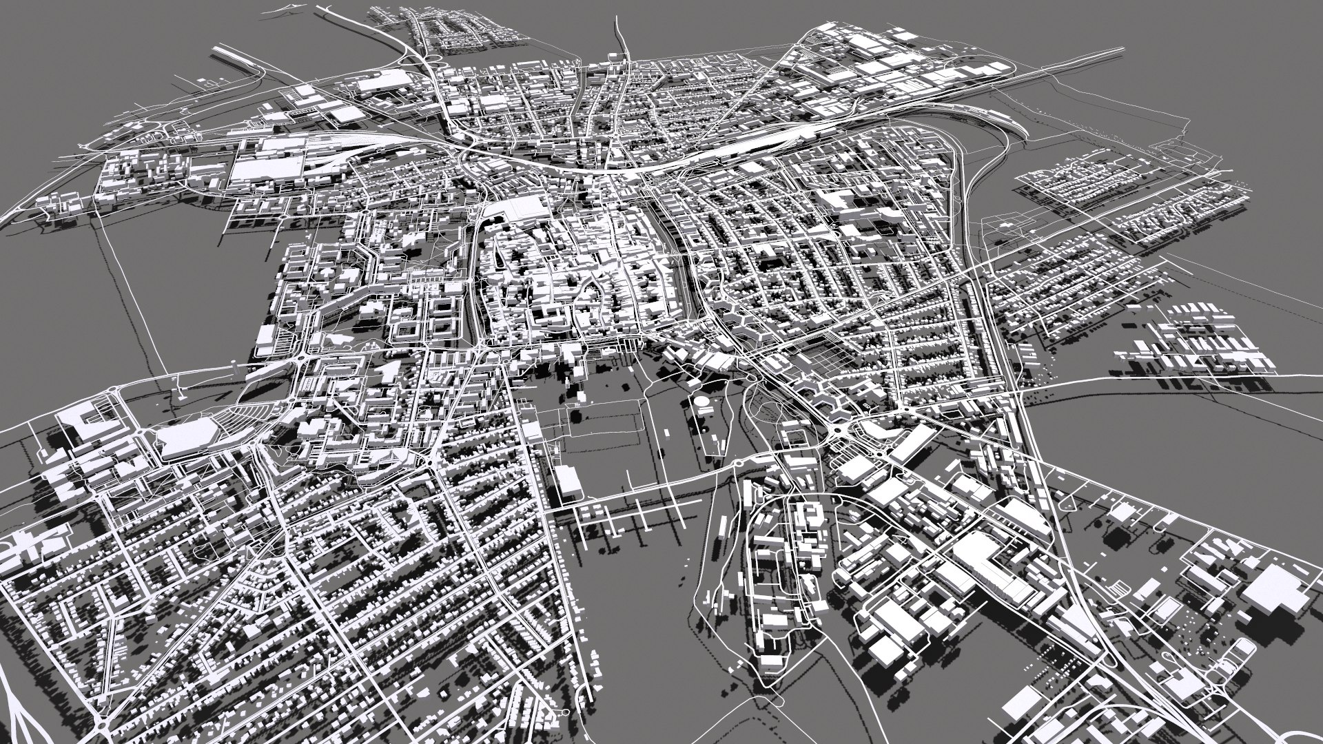 Cityscape Trnava Slovakia 3D Model - TurboSquid 2200644