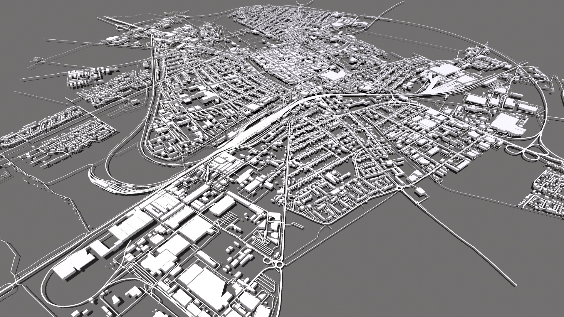 Cityscape Trnava Slovakia 3D Model - TurboSquid 2200644
