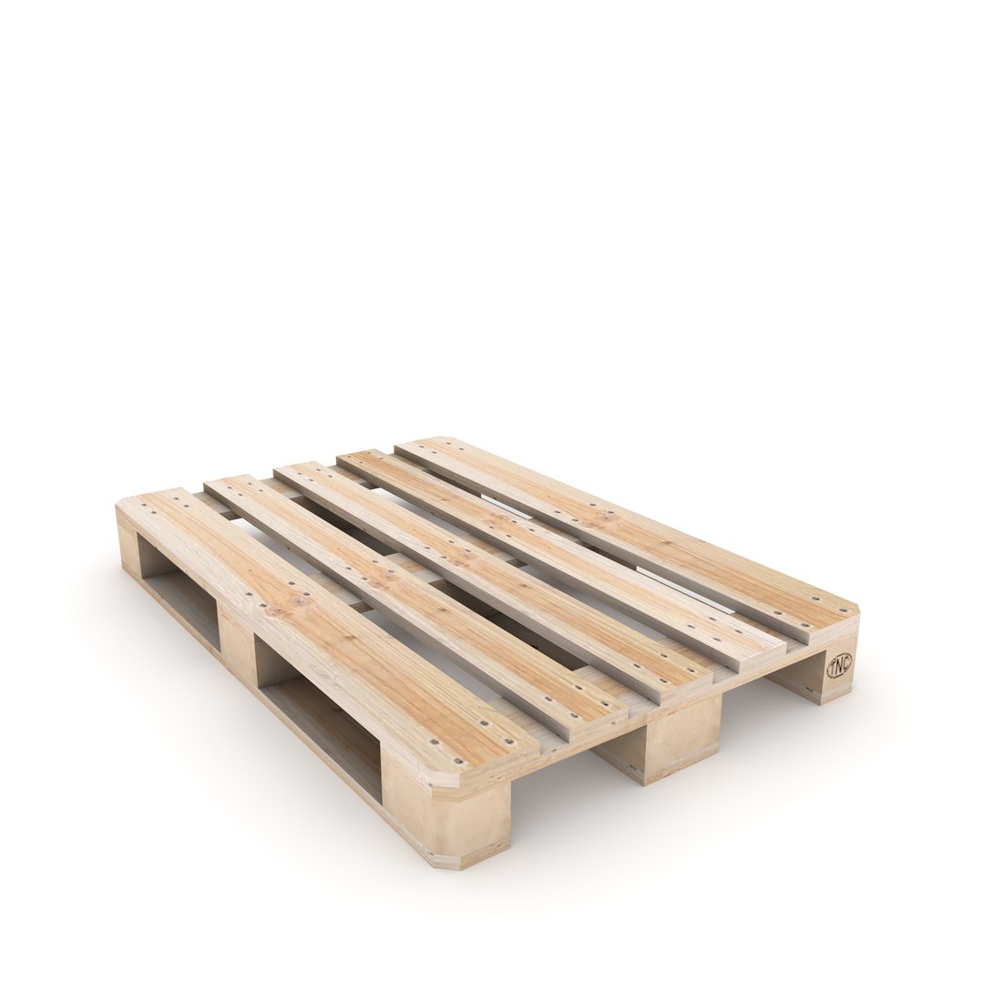 3D Wooden Pallet Low Poly - TurboSquid 2058628