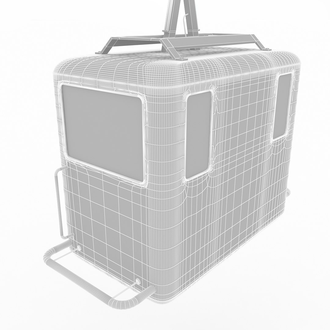 Ropeway Cabin 3D Model - TurboSquid 1542584