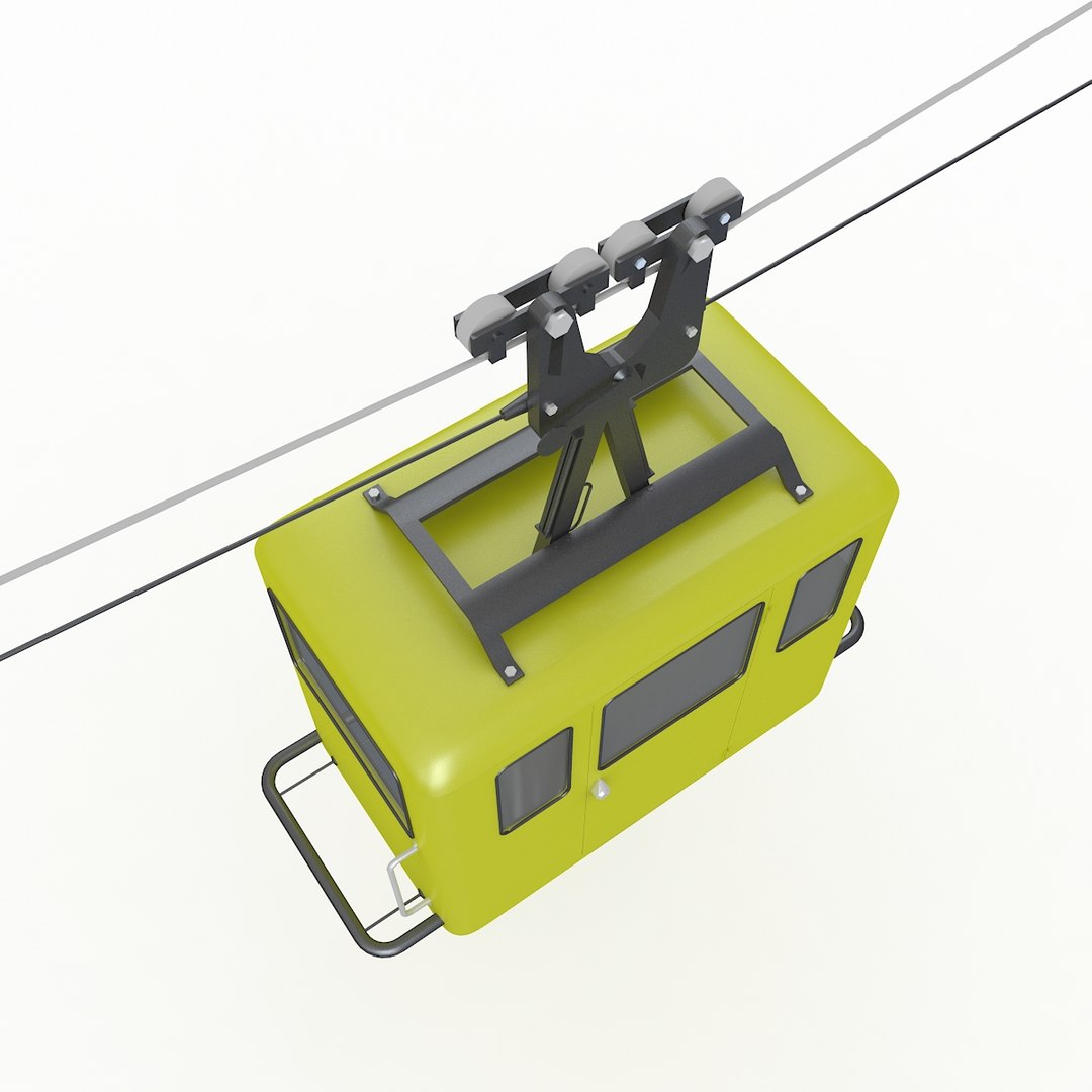 Ropeway Cabin 3D Model - TurboSquid 1542584