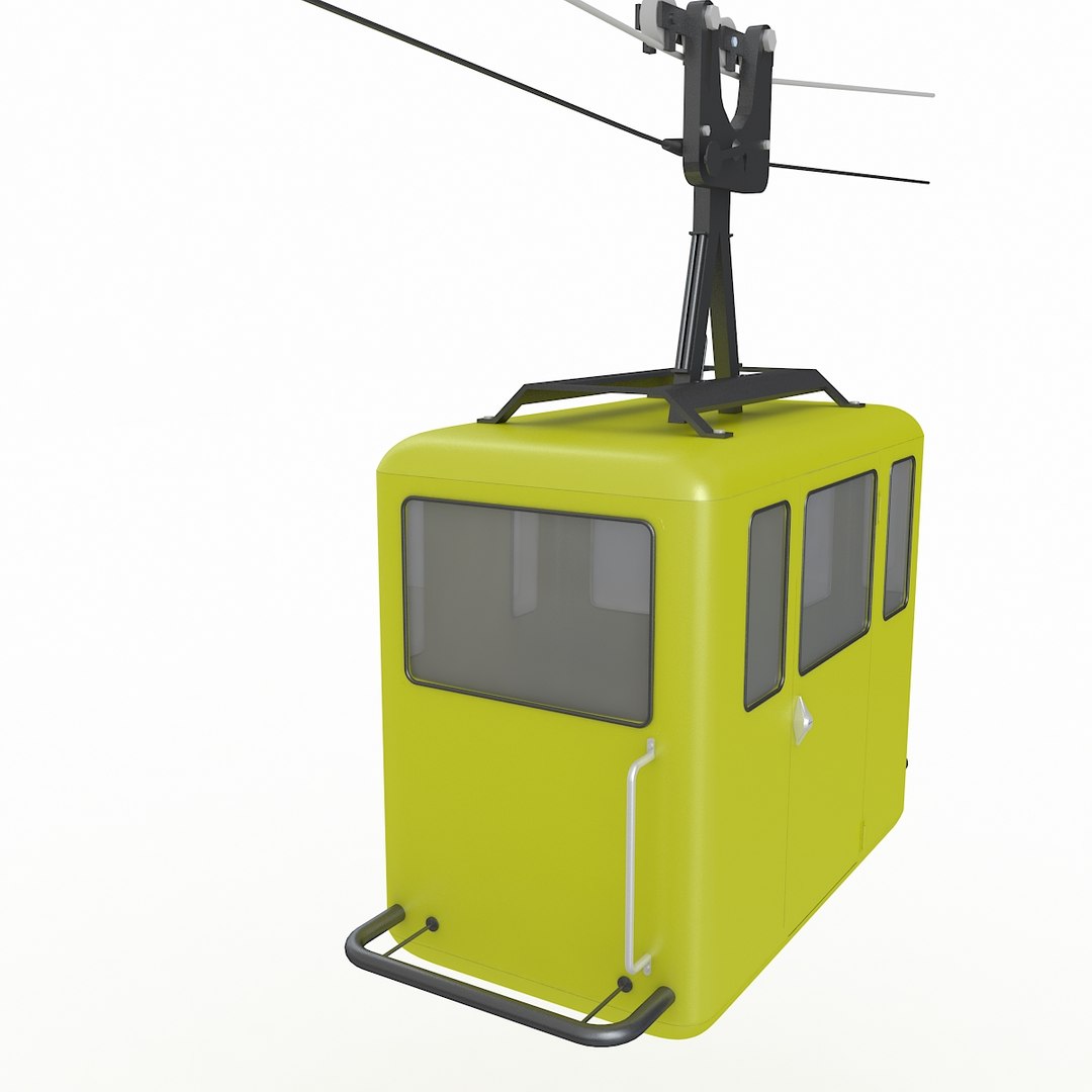 Ropeway Cabin 3D Model - TurboSquid 1542584