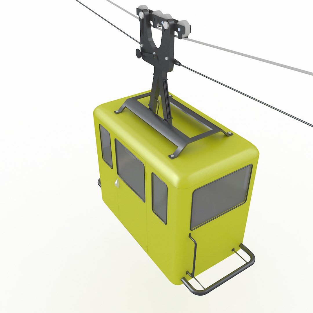 Ropeway Cabin 3D Model - TurboSquid 1542584