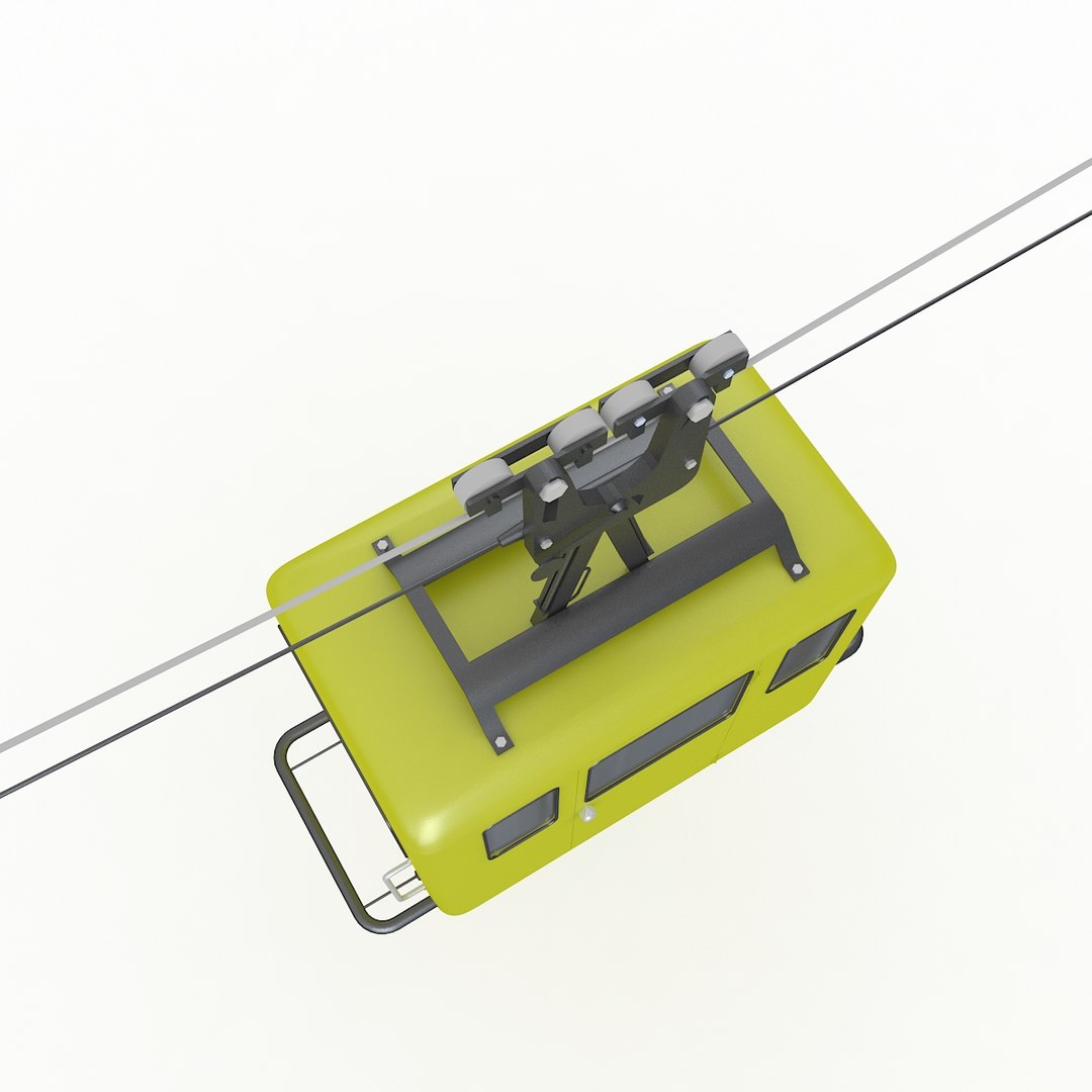 Ropeway Cabin 3D Model - TurboSquid 1542584