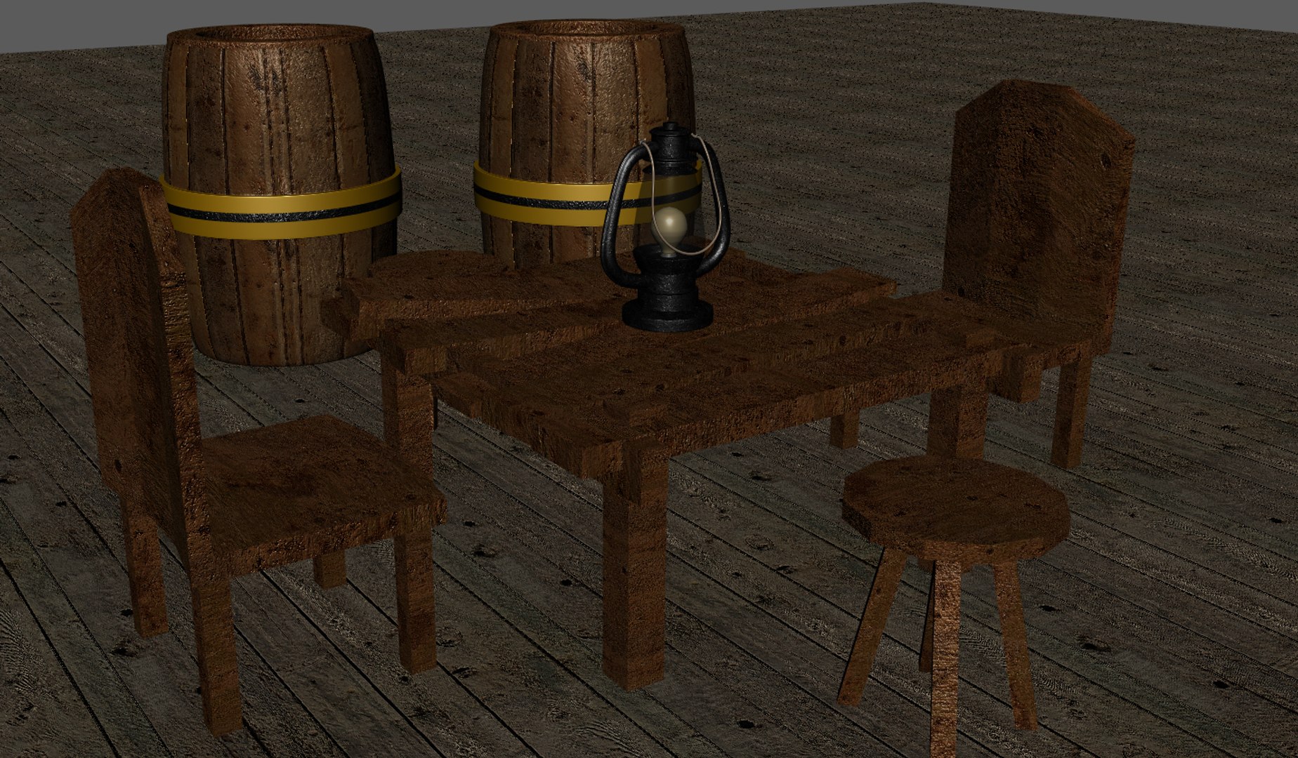 3D table wood rustic | 1146840 | TurboSquid