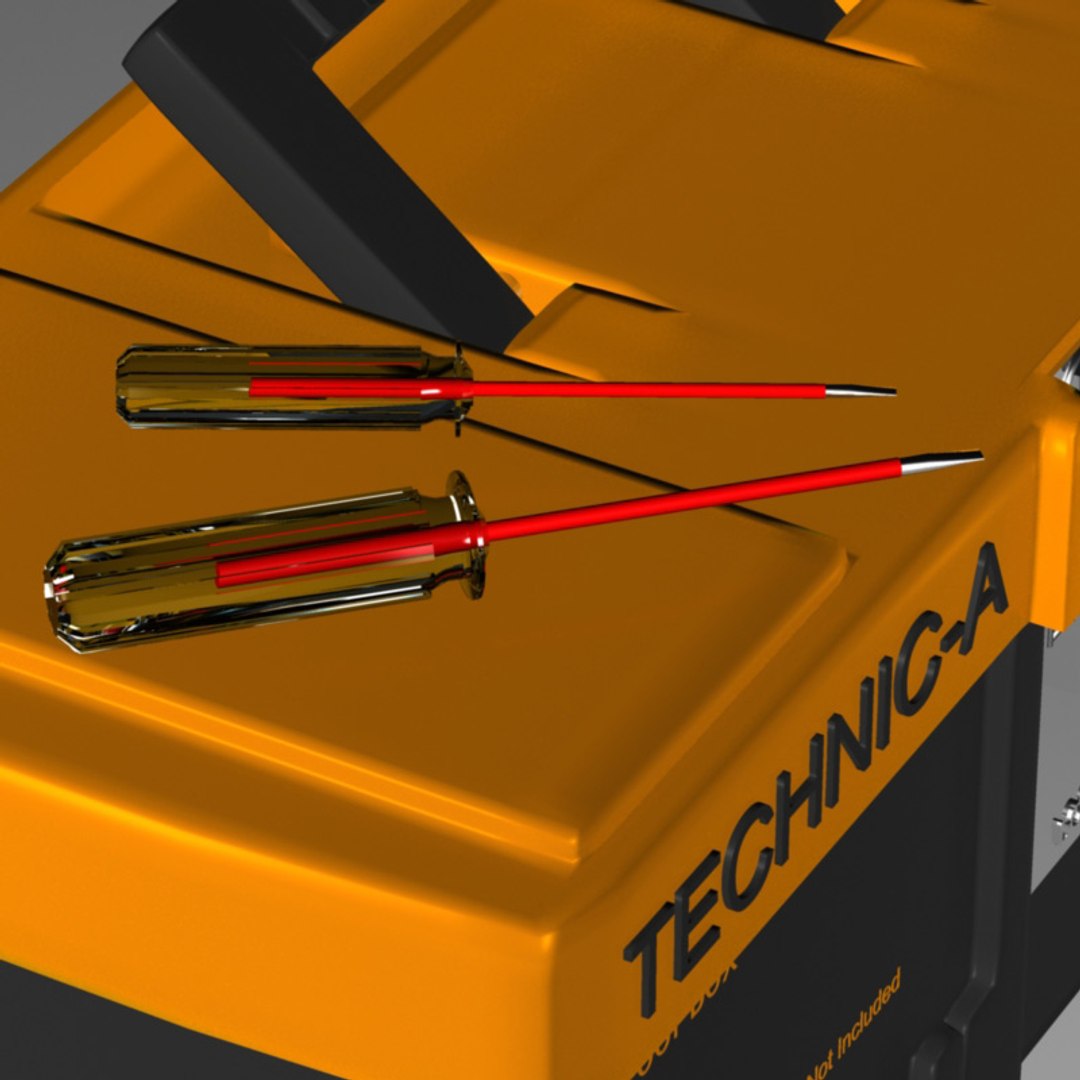 Maya Modelled Tool Box