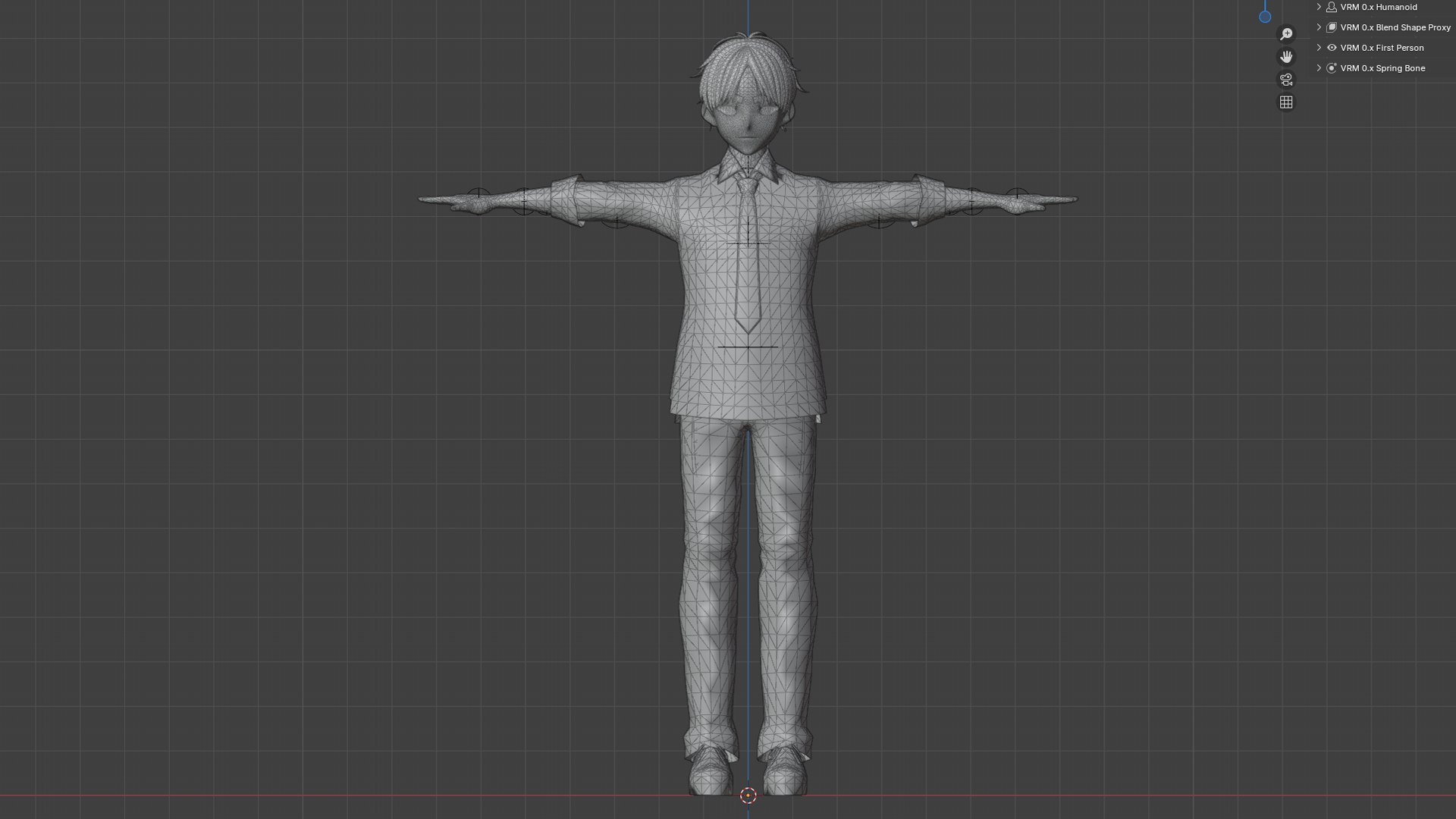 3D Japanese Anime High School Boy NPC Subaru - Unity UE GameReady Low ...