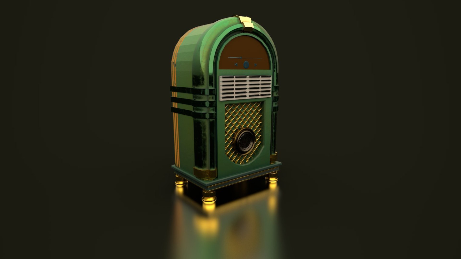 3D Neon Jukebox - TurboSquid 1977994