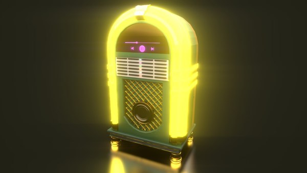 3D Neon jukebox - TurboSquid 1977994