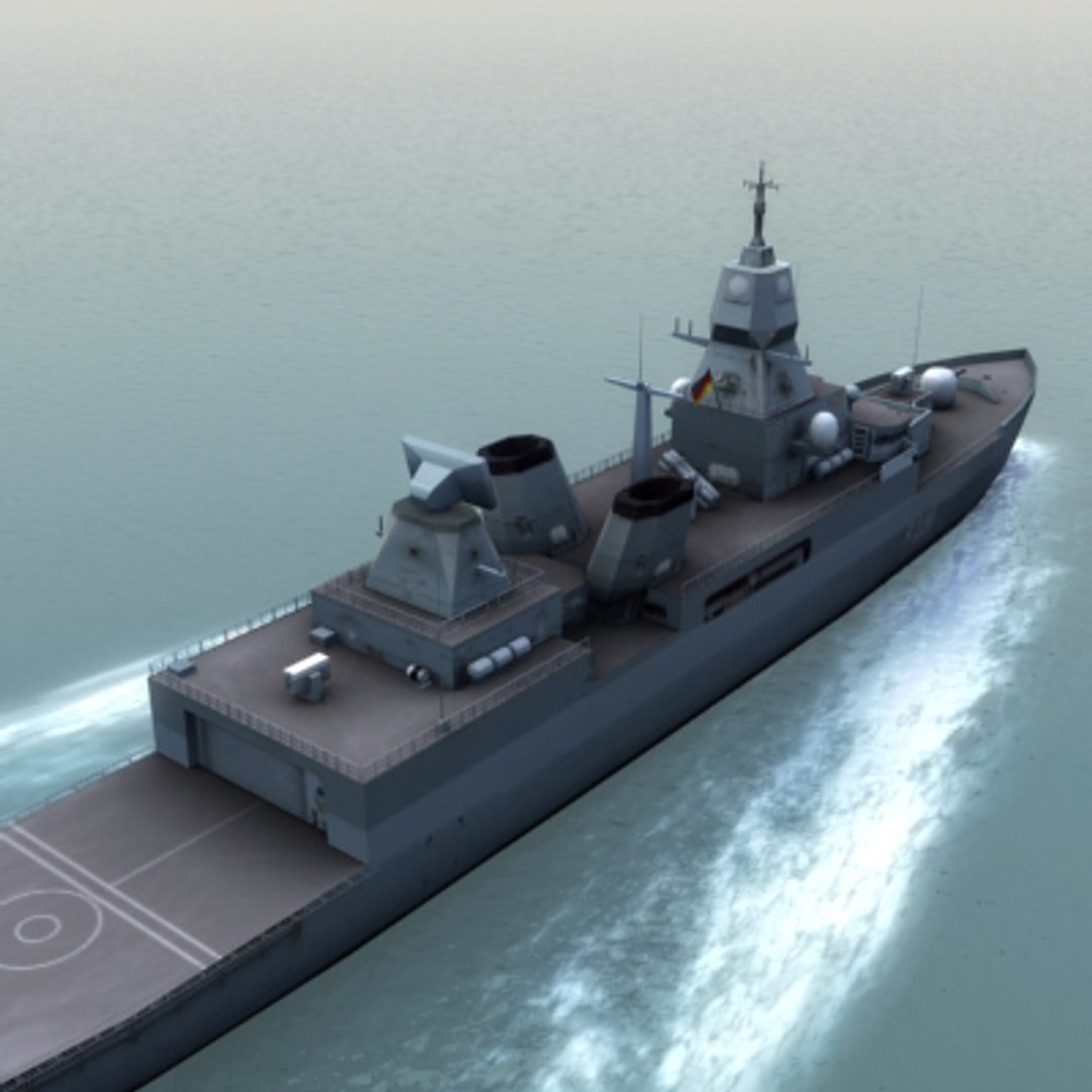 Fgs F124 Sachsen 3d Model
