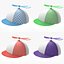 3d Propeller Hat Model