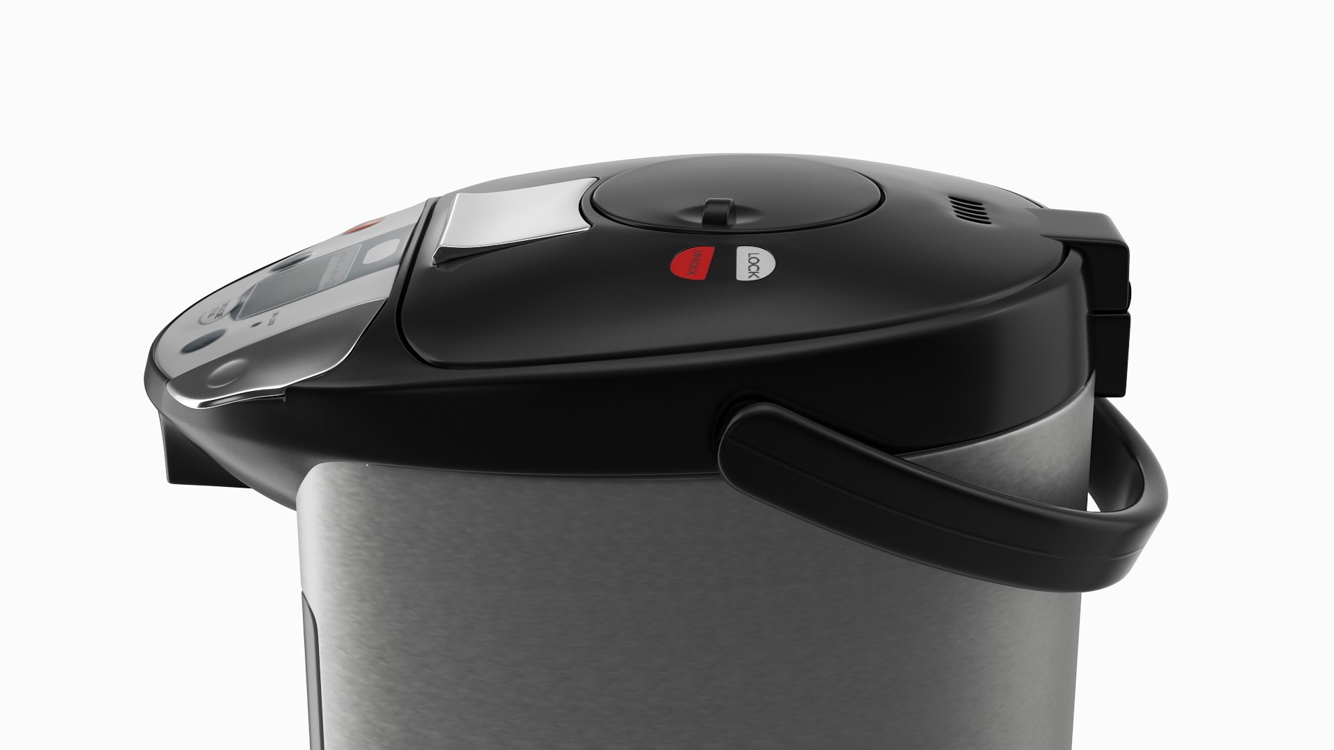 3D Model Electric Thermo Pot Addis 3L - TurboSquid 2004287