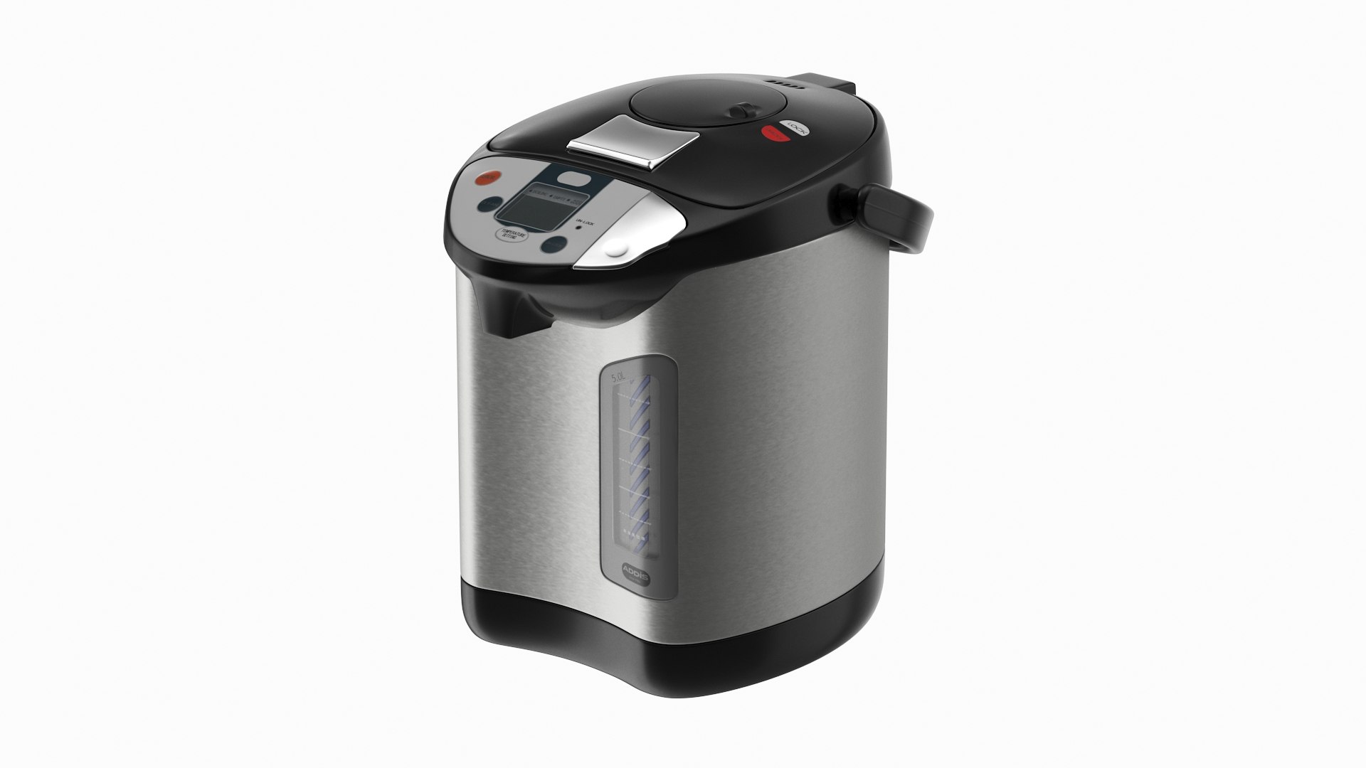 3D Model Electric Thermo Pot Addis 3L - TurboSquid 2004287