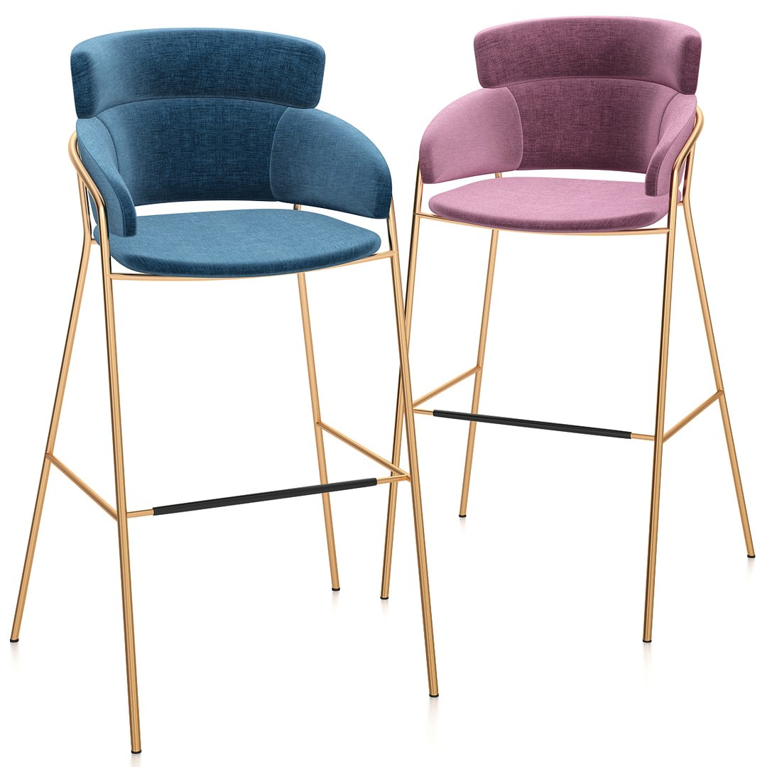 Chair Barstool Bar Model - TurboSquid 1566690