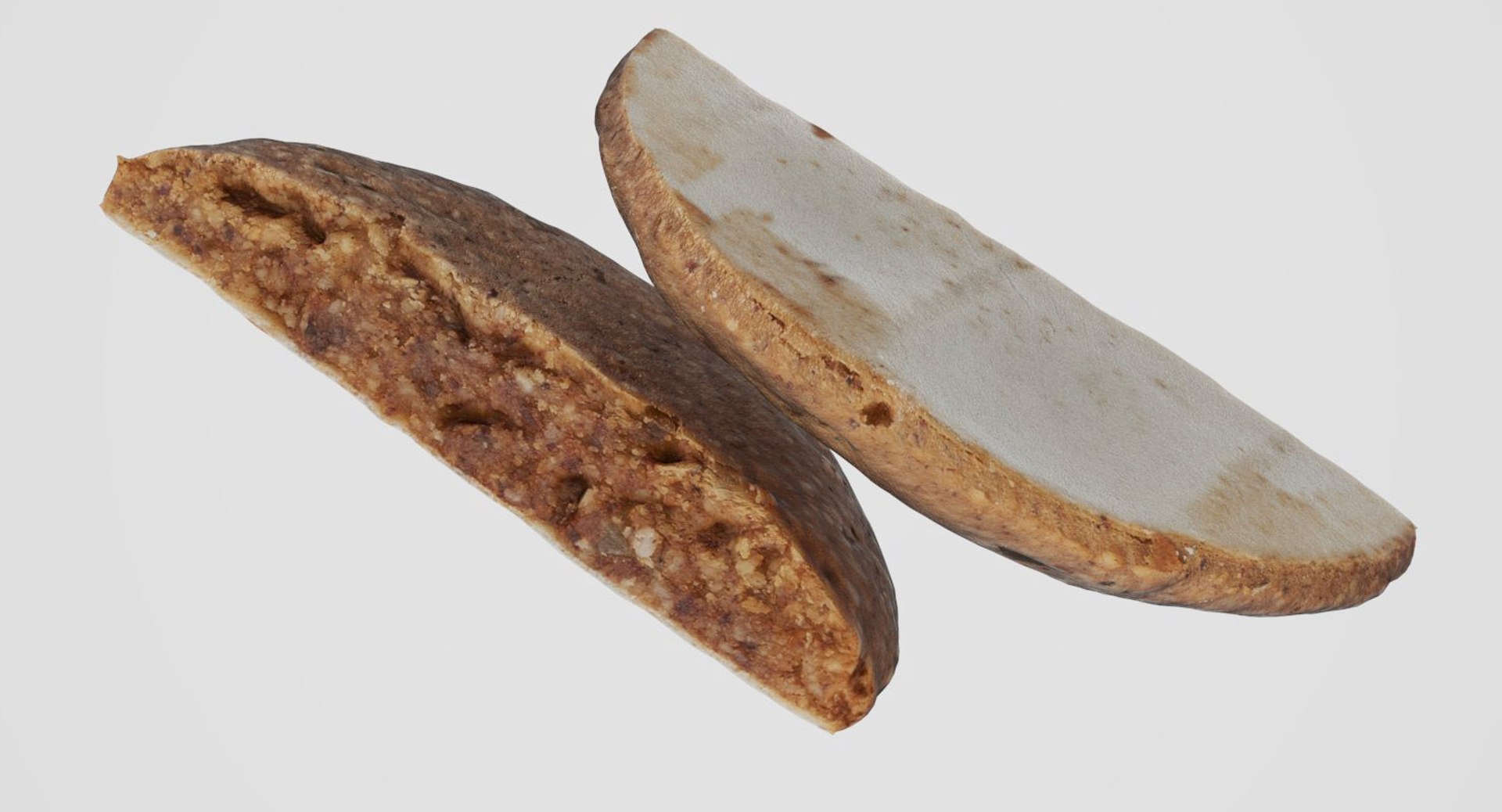 3D Hand Half Brown Gingerbread - TurboSquid 1426844