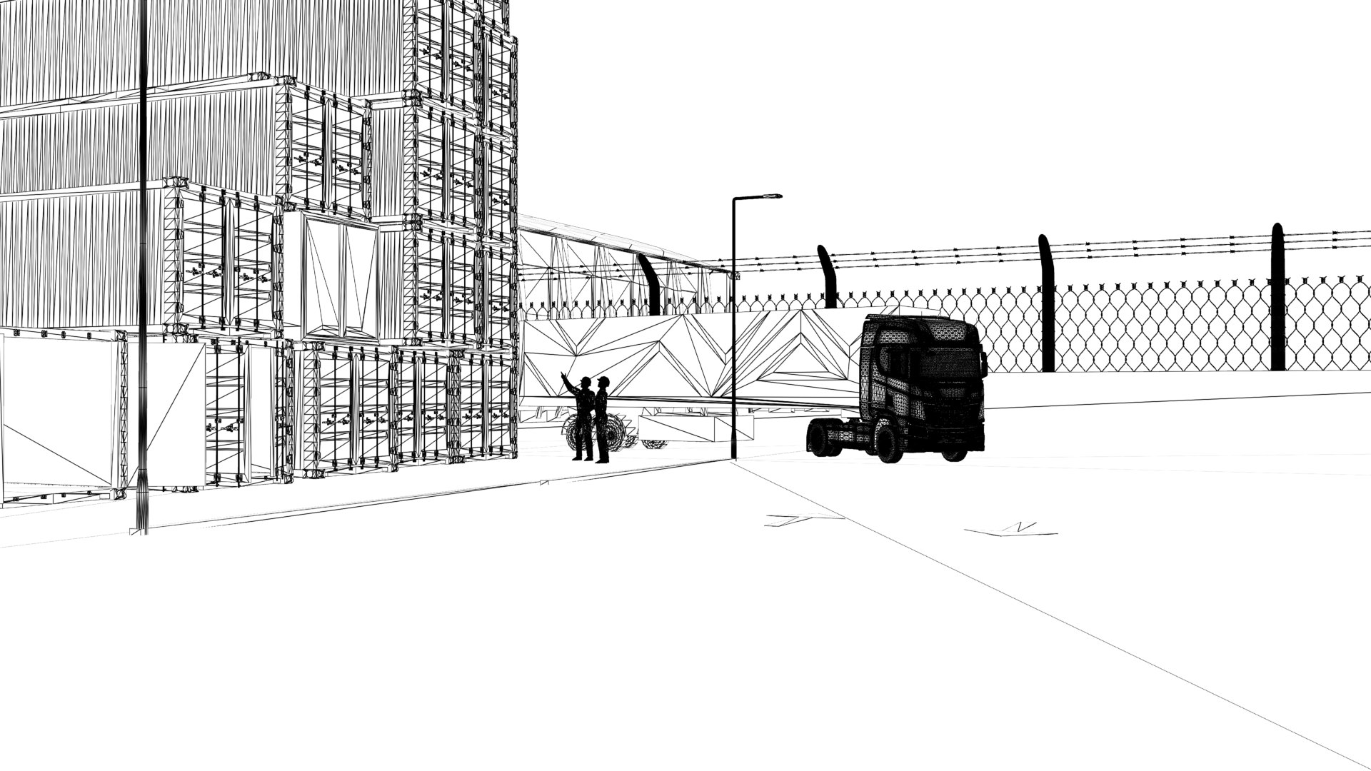 3D Factory Interior Industrial Warehouse - TurboSquid 2182116