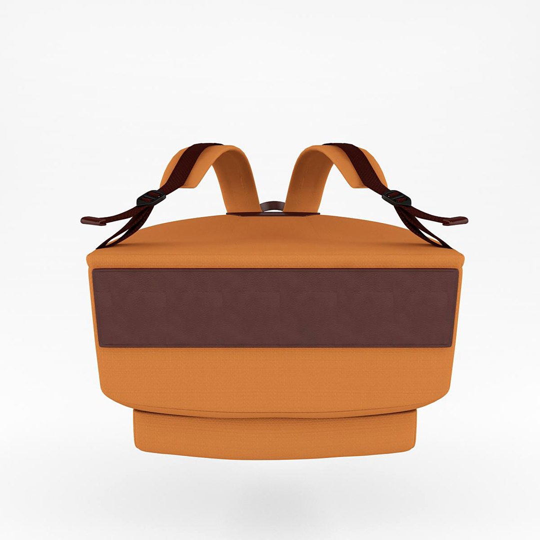 3d Backpack Accessories Model