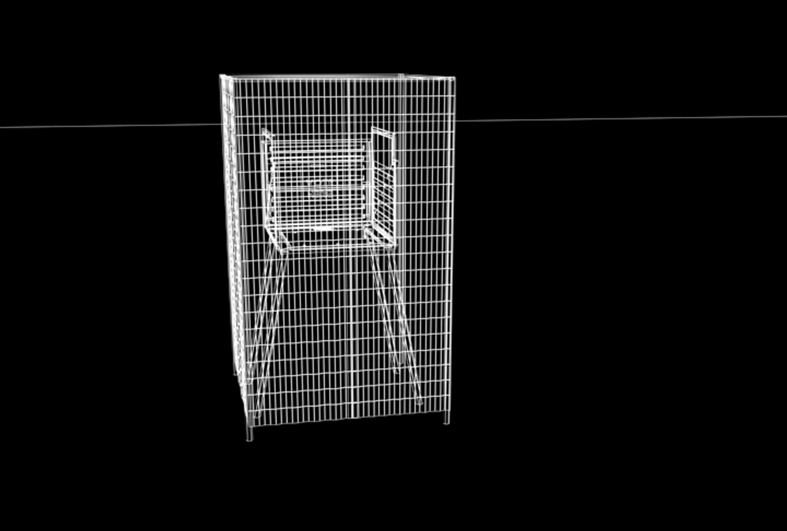 3d Voting Booth Model