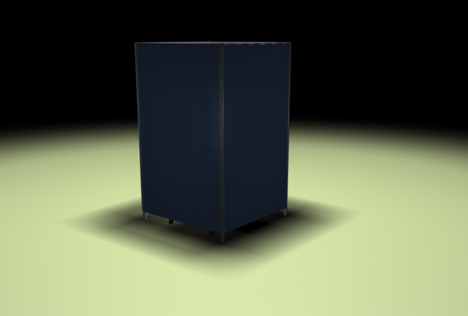 3d Voting Booth Model