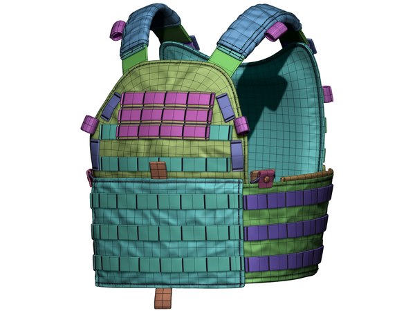 Lbt-6094 modular plate carrier 3D model - TurboSquid 1625118