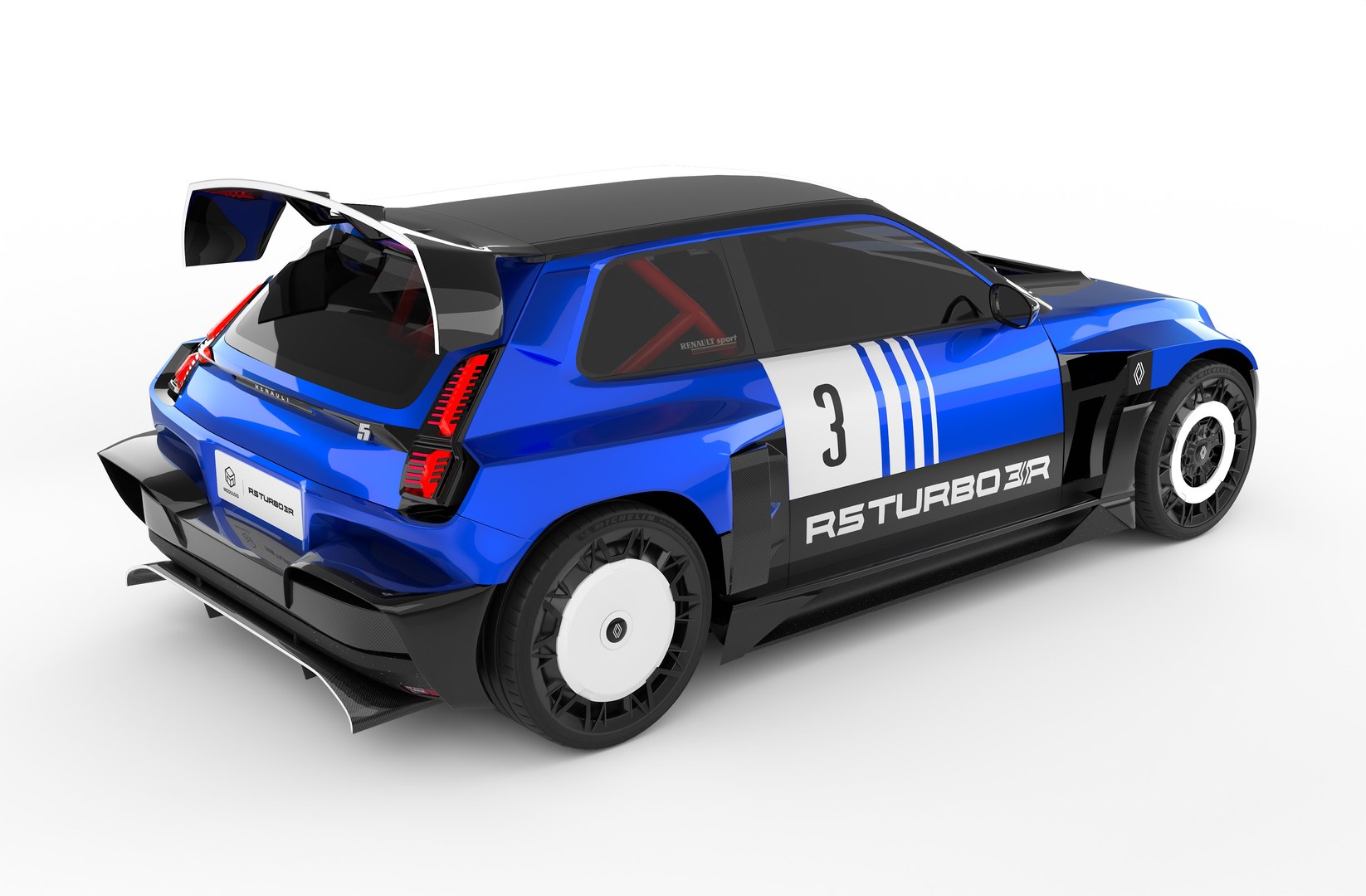 3D Renault 5 Turbo 3 Rally - TurboSquid 2421920