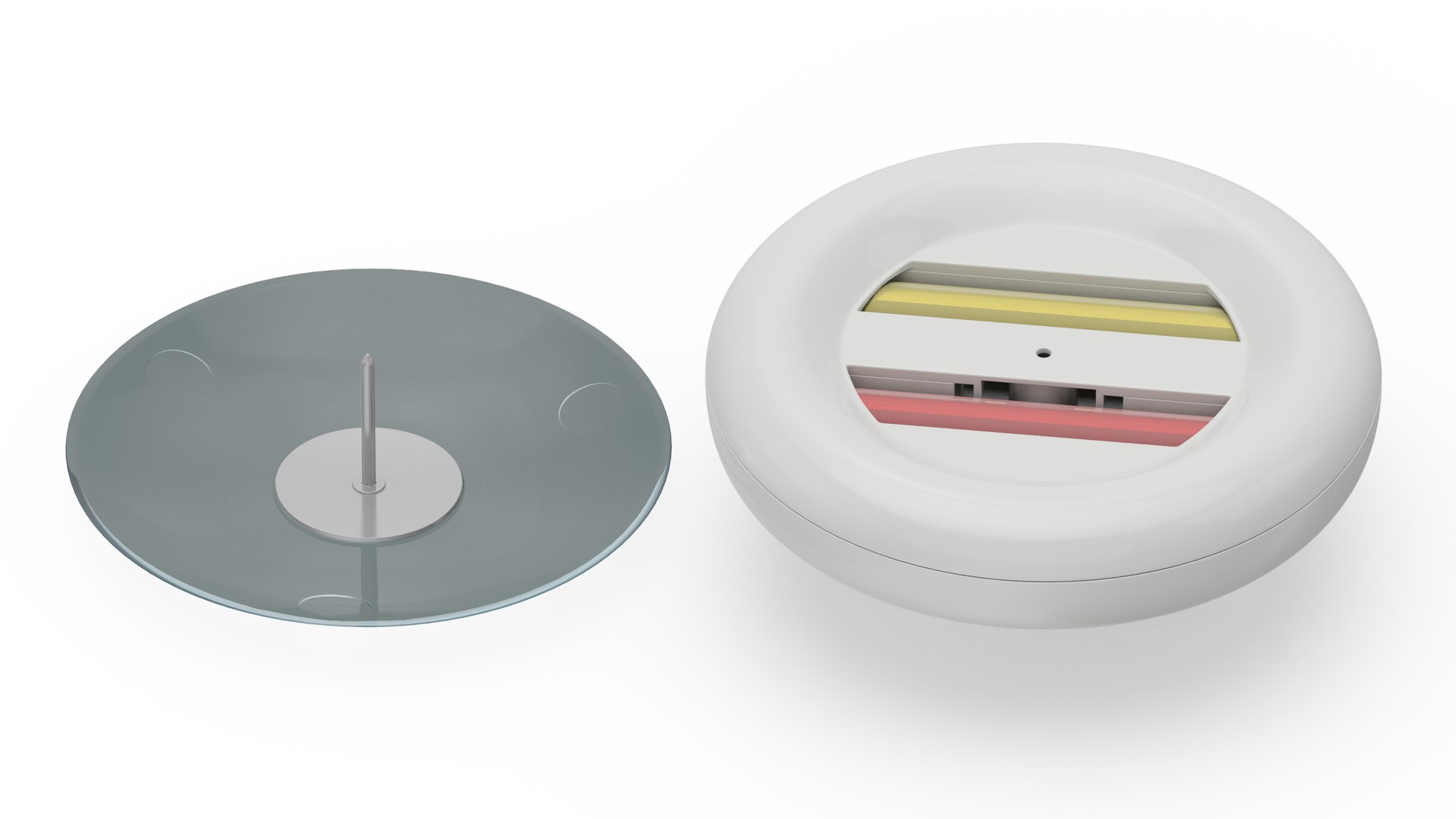 3D Ink Security Tag White - TurboSquid 1997569