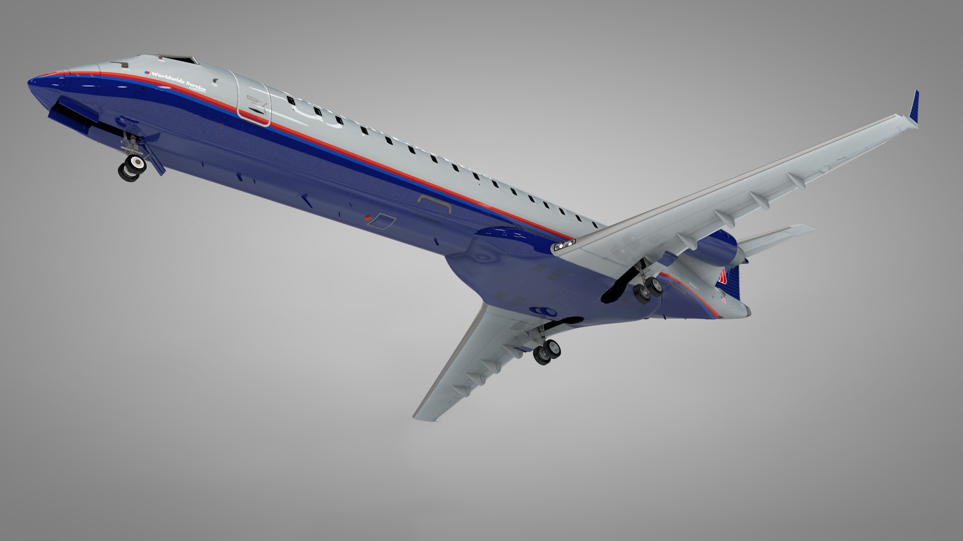 3D Model Bombardier Crj Express - TurboSquid 1685734