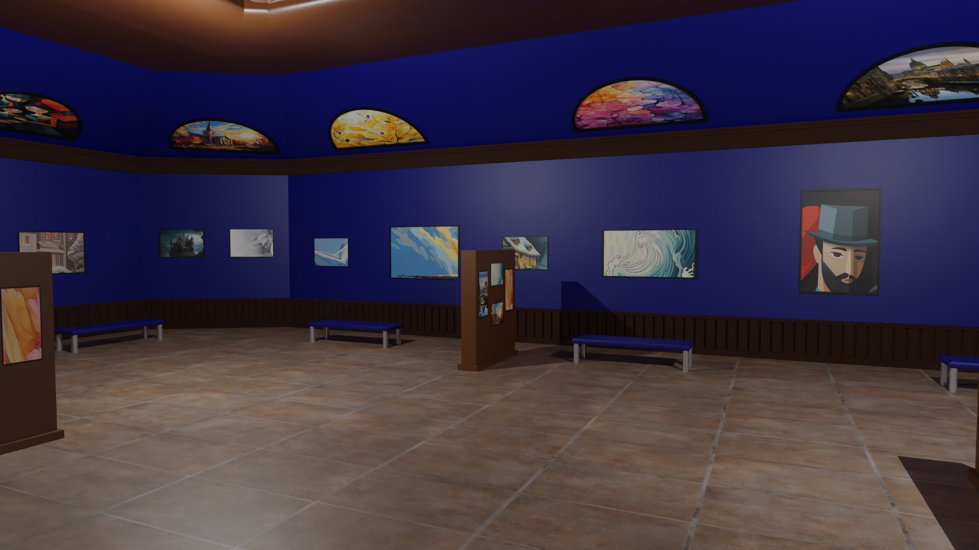 3D Art Gallery - TurboSquid 2157456