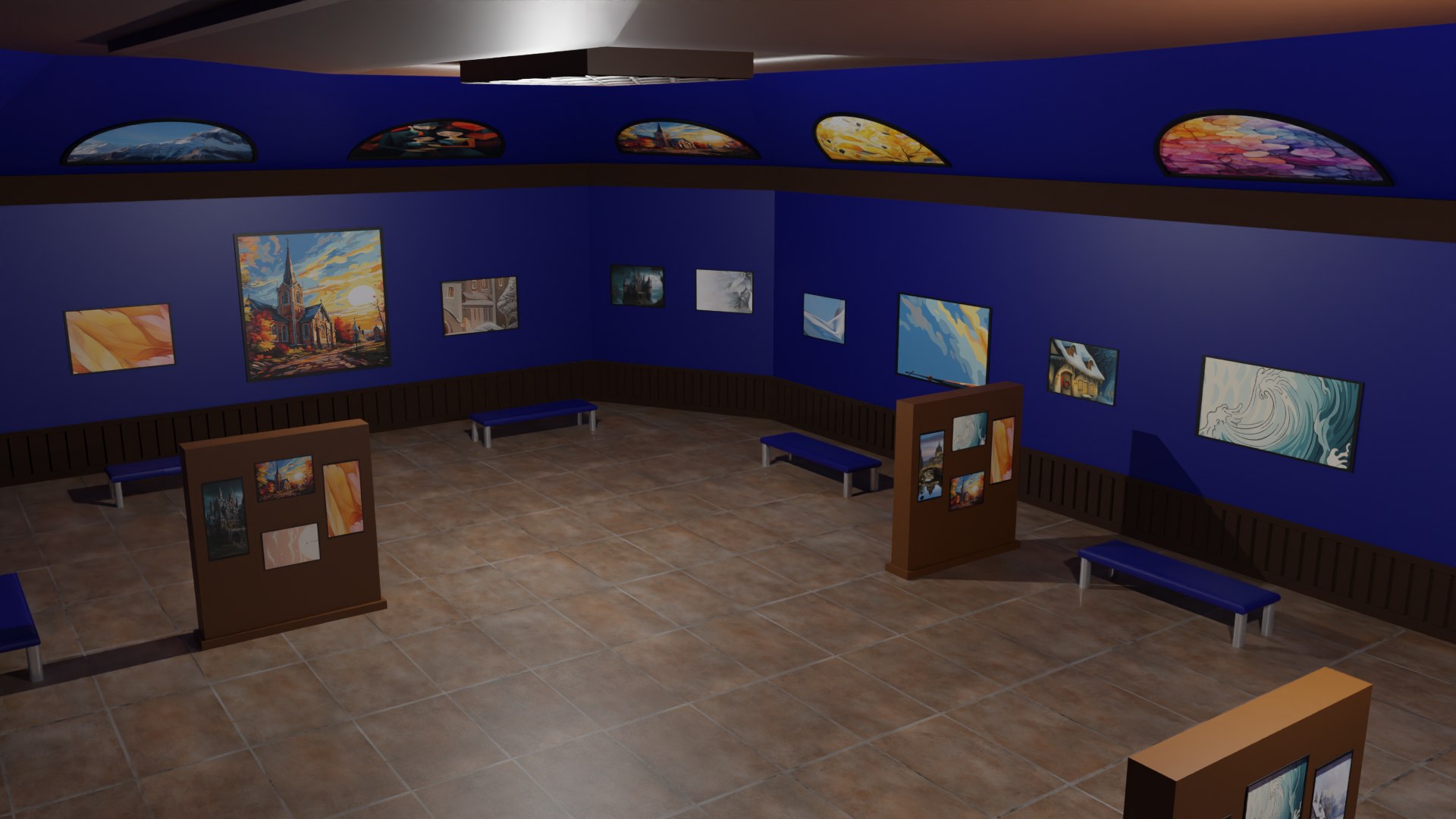 3D Art Gallery - TurboSquid 2157456