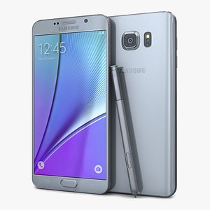 3D Samsung Galaxy Note 5 Models - Browse & Download Formats - TurboSquid