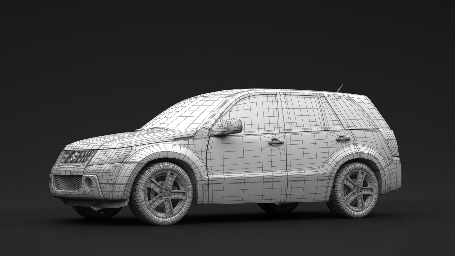 Suzuki Grand Vitara 5 Door 3D Model - TurboSquid 2011546