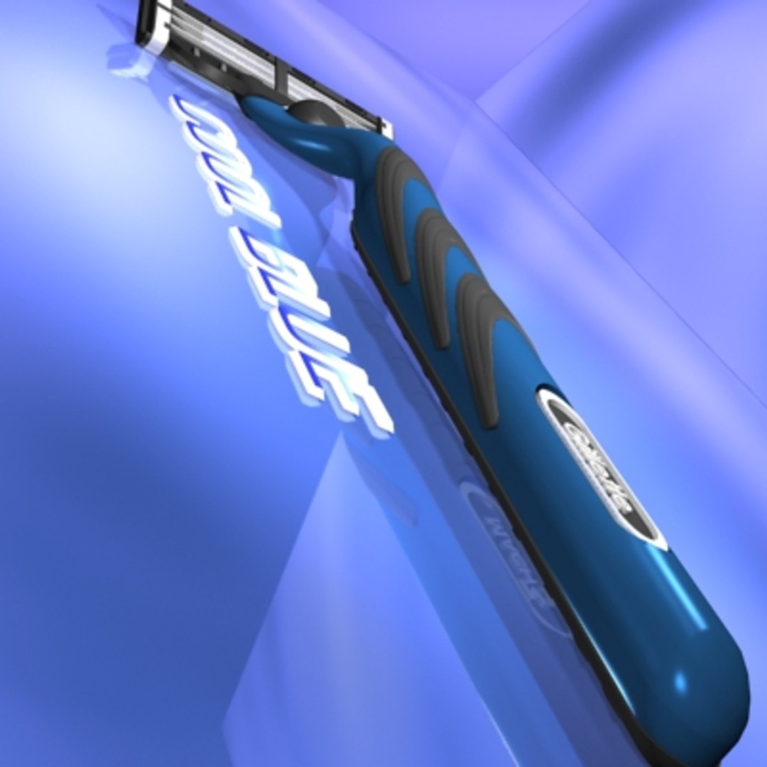 mach3 gillette champion cool 3d max