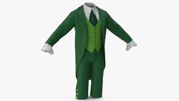 modelo 3d Traje de frac 2 - TurboSquid 1955881