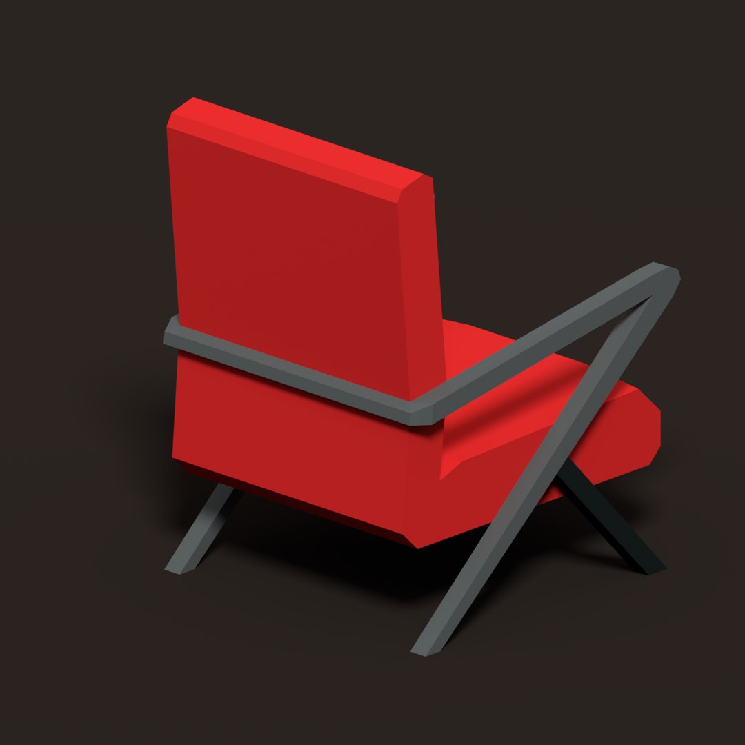 3D simple chair model - TurboSquid 1195049
