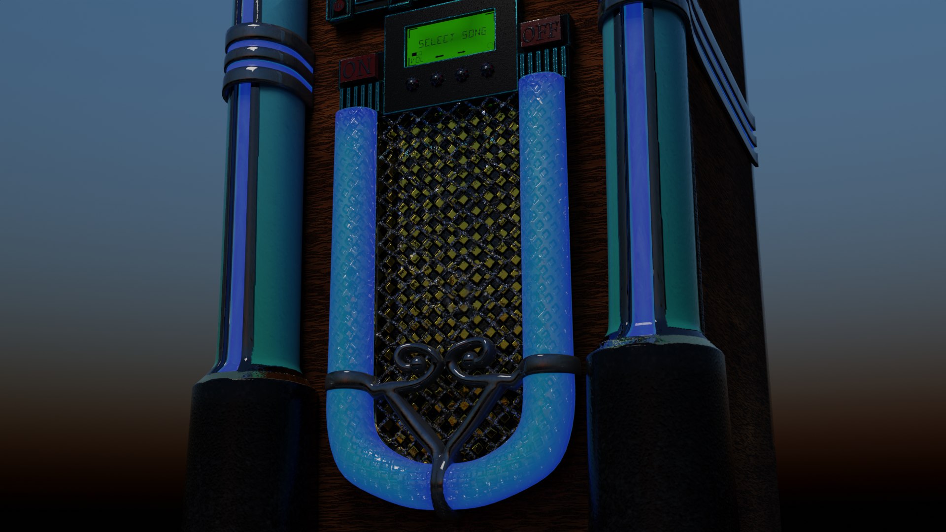 Neon Jukebox 3D model - TurboSquid 1927180