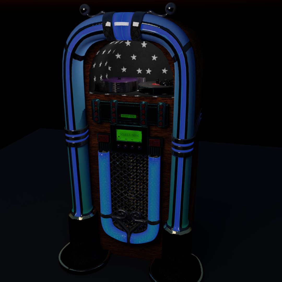 Neon Jukebox 3D model - TurboSquid 1927180