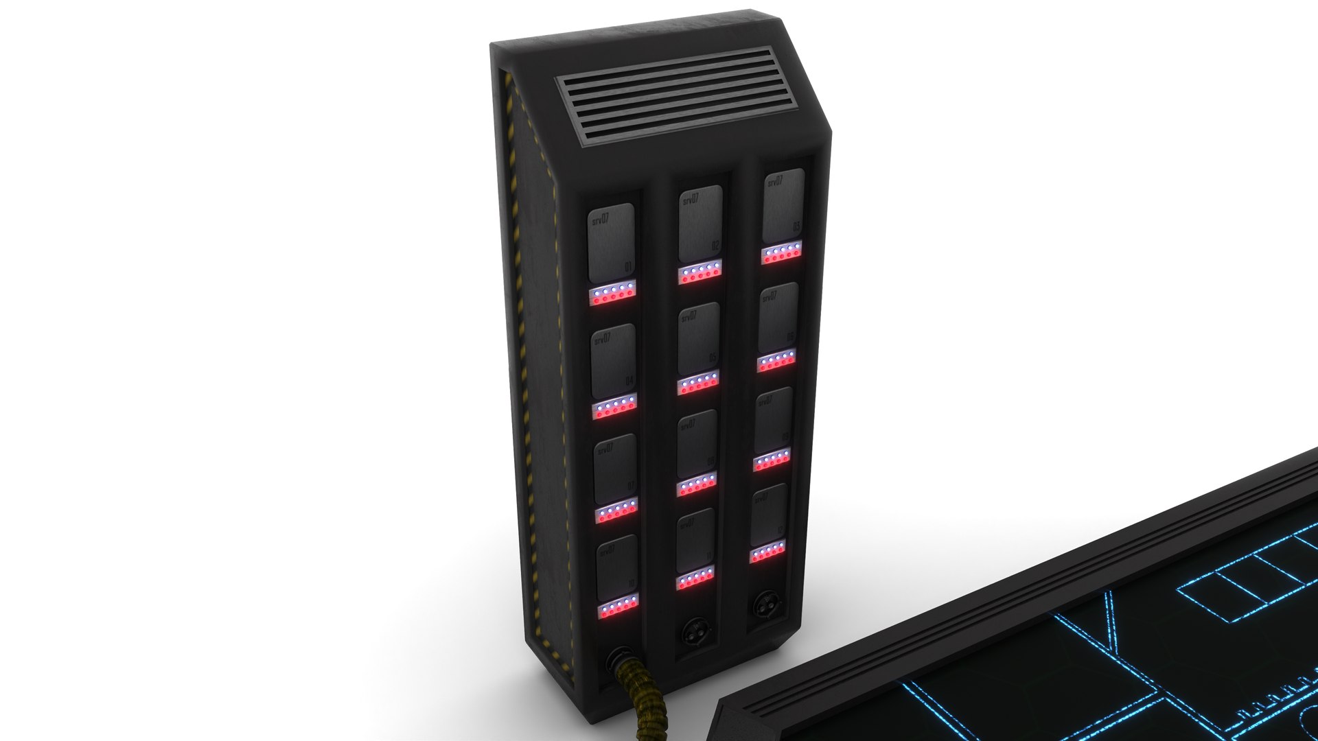 3D Model Tactical Hub Table - TurboSquid 2397302