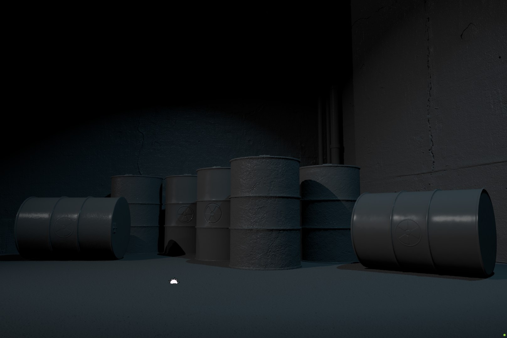 Radioactive Barrels 3D Model - TurboSquid 1819149