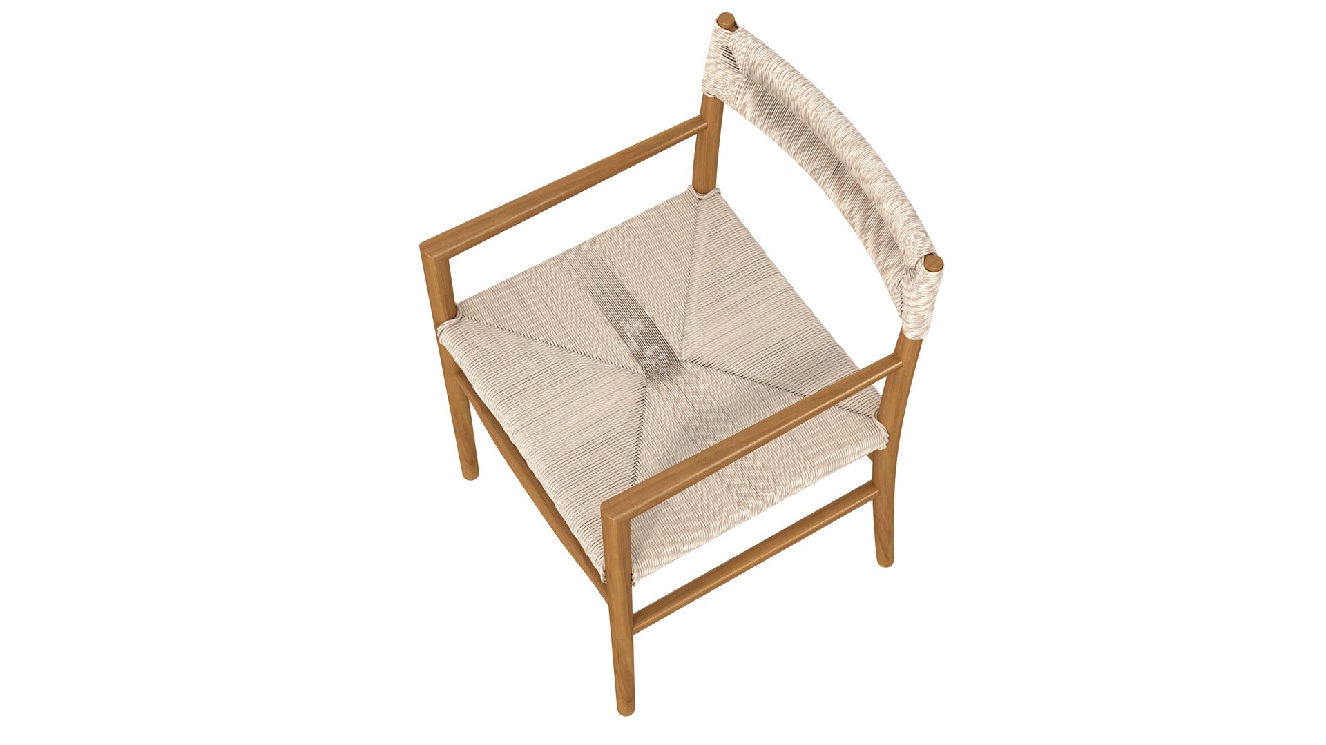 3D Lomas Outdoor Dining Armchair Four Hands Model - TurboSquid 2390369