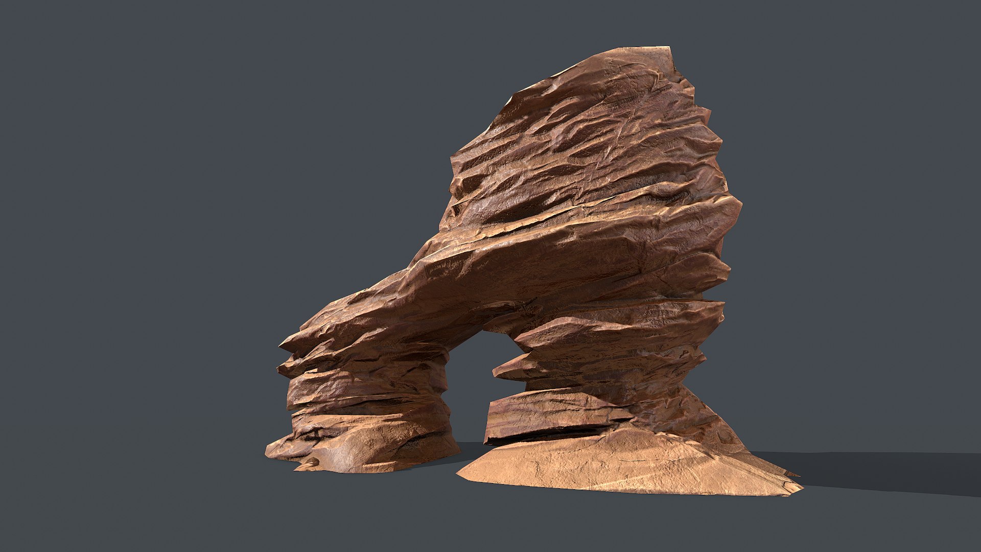 Red Rock Sandstone 7 3D - TurboSquid 2134590