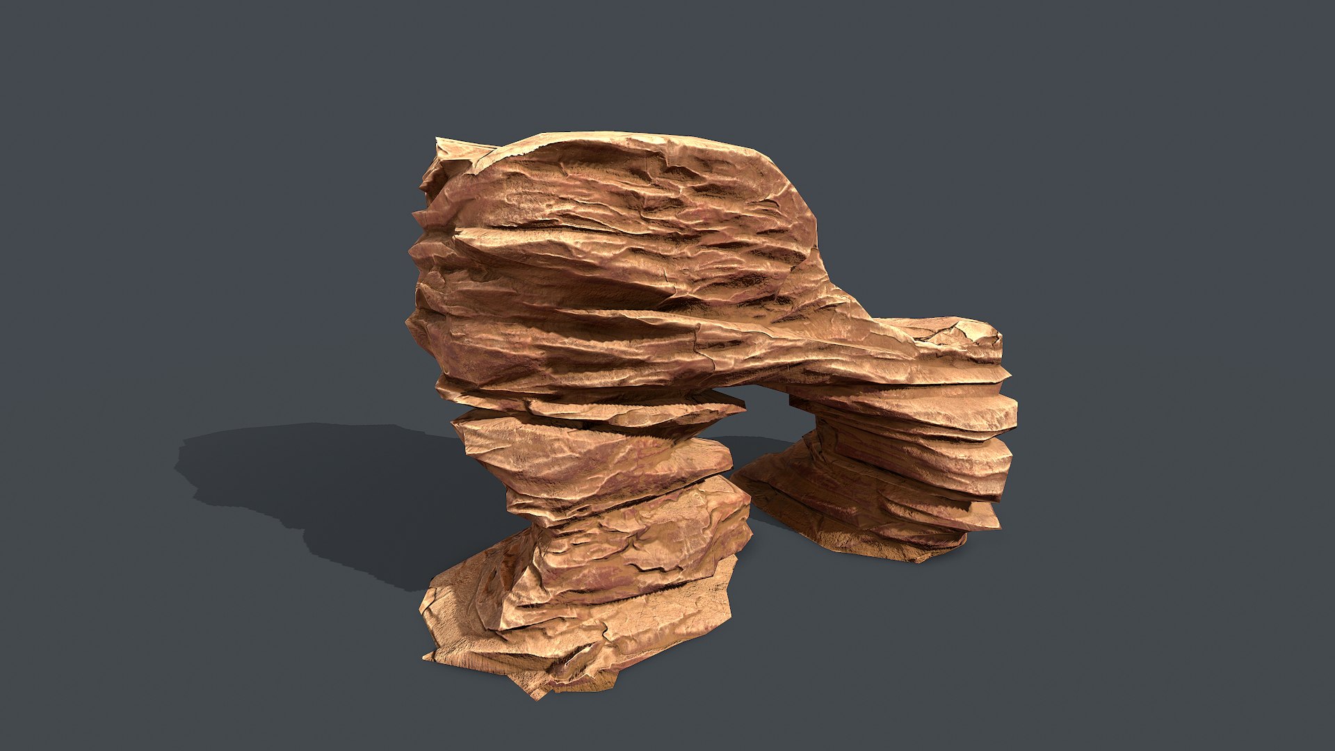 Red Rock Sandstone 7 3D - TurboSquid 2134590